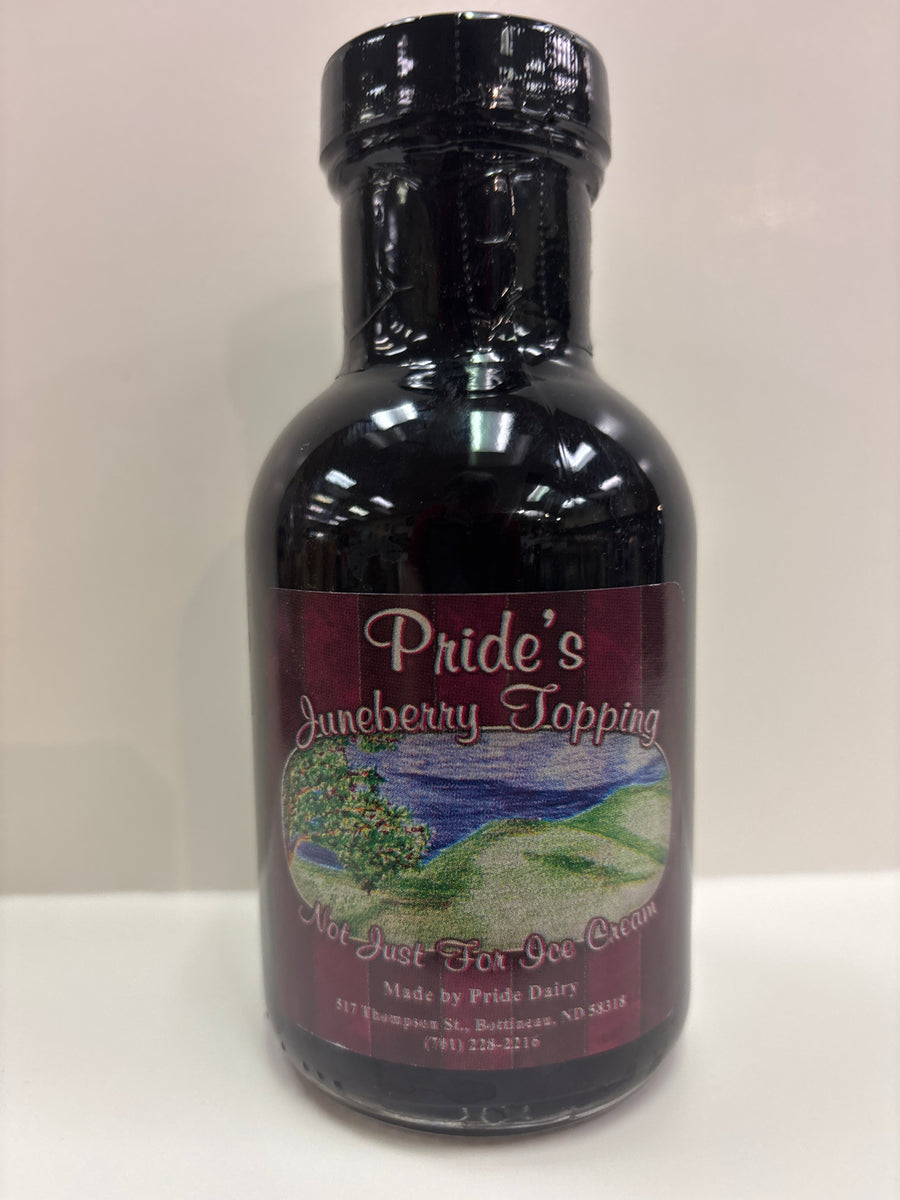 Juneberry Ice Cream Topping 8oz – Prairie Creek Pride of Dakota Store