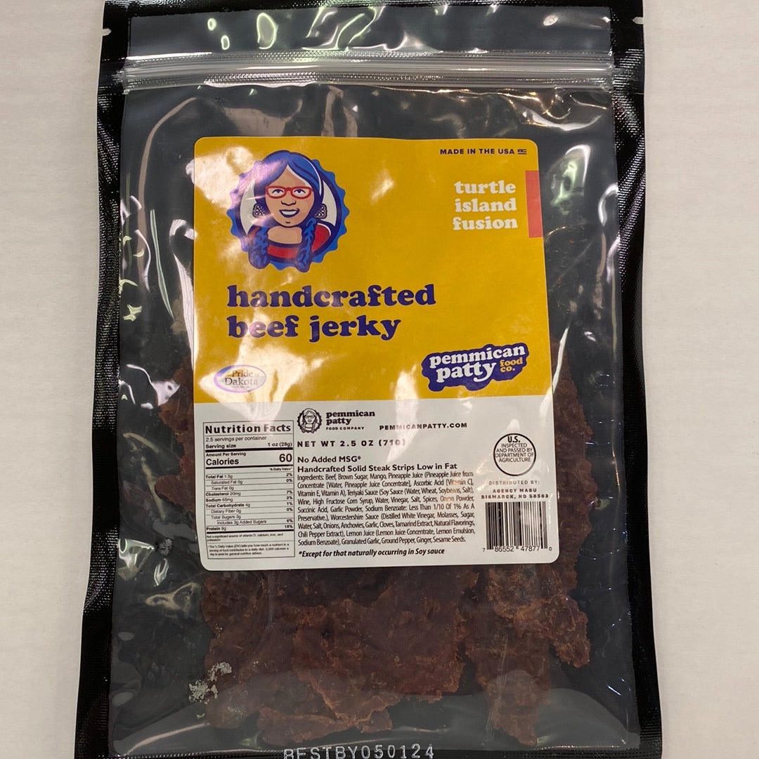 Pemmican Patty Turtle Island Fusion Beef Jerky – Prairie Creek Pride of ...