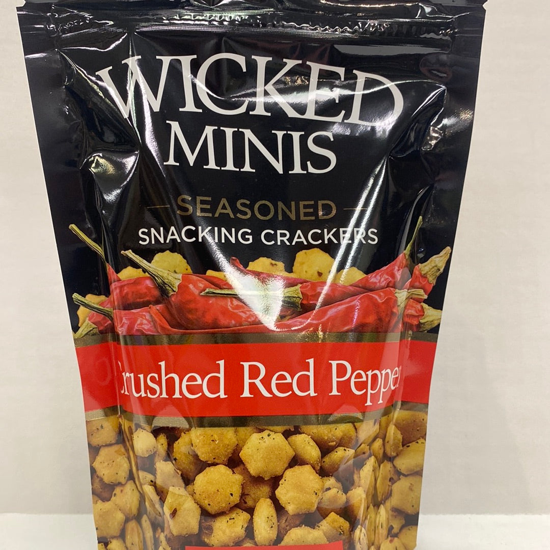 Wicked Minis Seasoned Snacking Crackers Chili Cheese – Prairie Creek ...